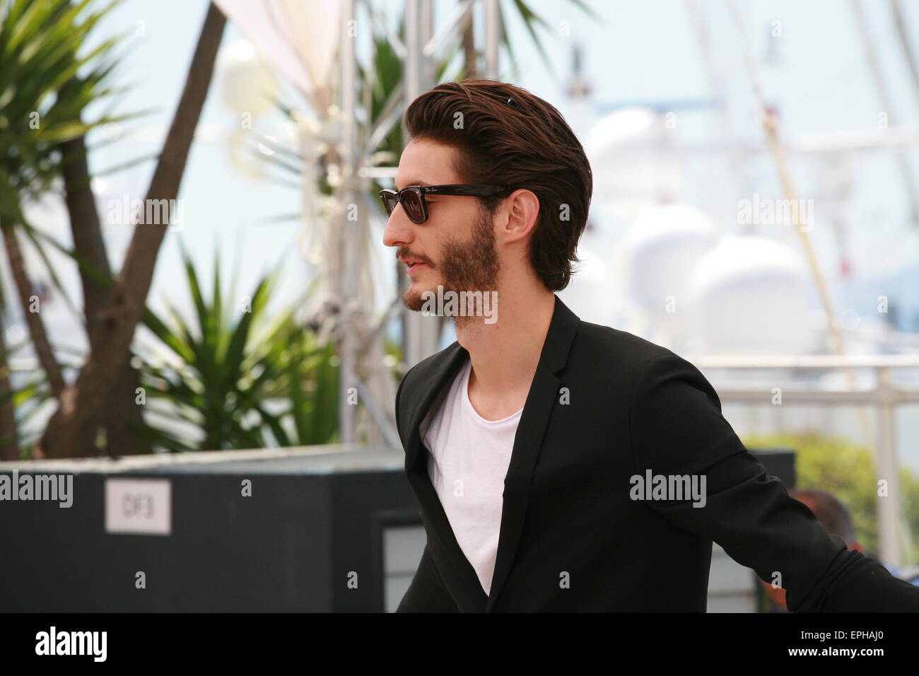 Actor Pierre Niney at the Inside Out film photo call at the 68th Cannes ...