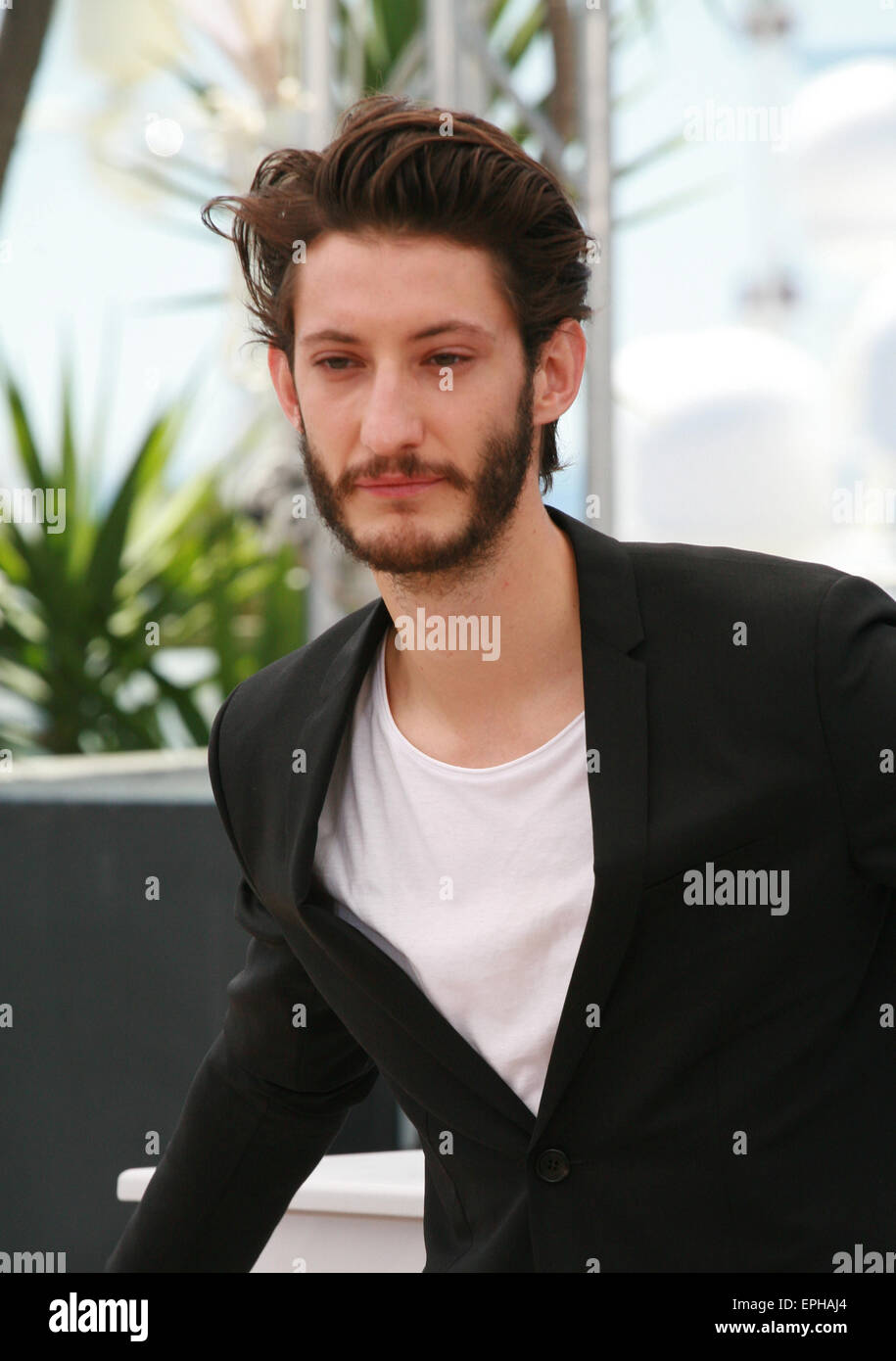Actor Pierre Niney at the Inside Out film photo call at the 68th Cannes ...