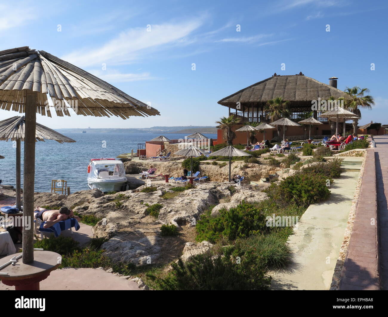 Ramla Bay Hotel & Resort, Malta Stock Photo - Alamy