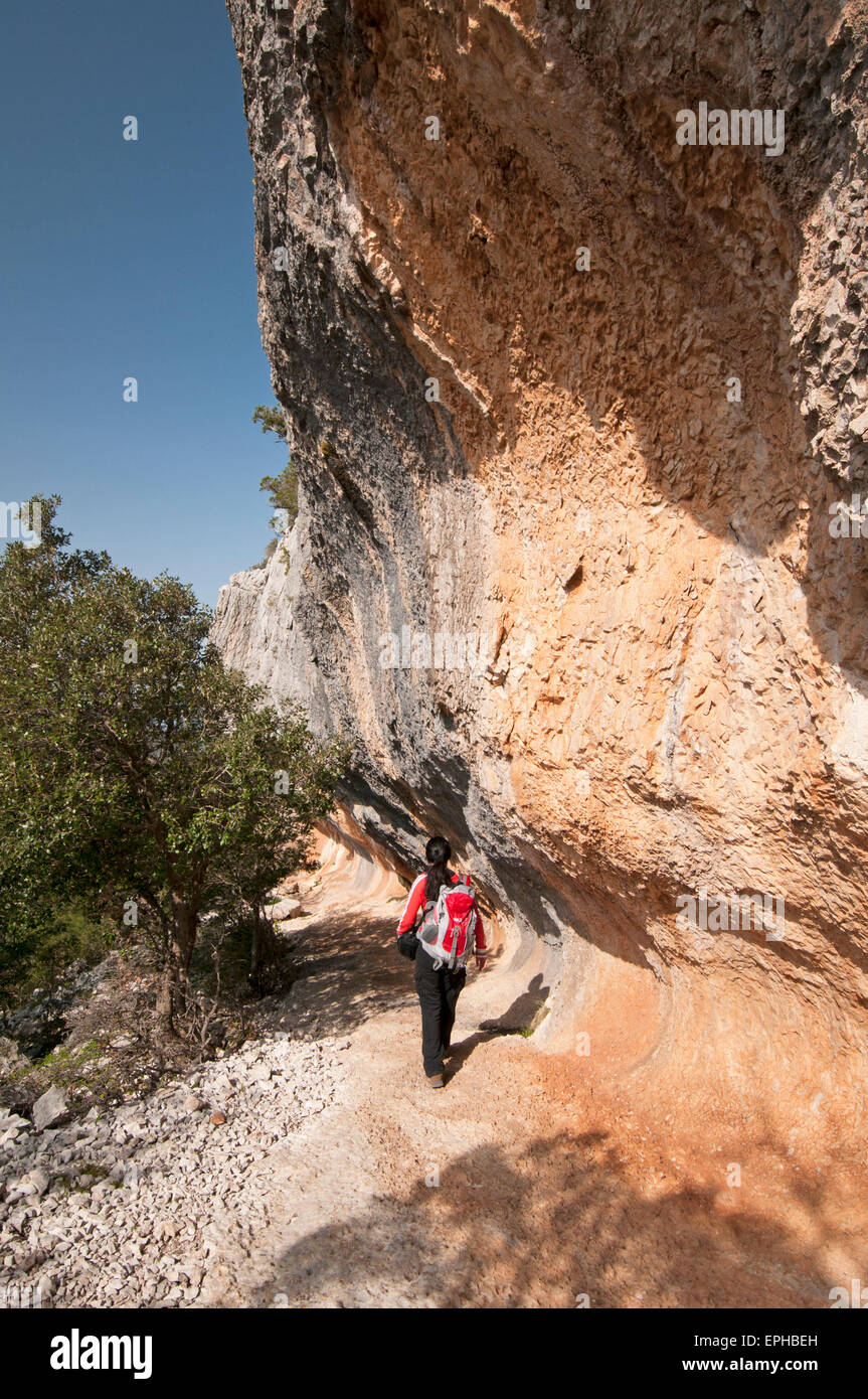 Dorgali,Sardinia,Italy, 4/2015. Landscape and view of the wild ...
