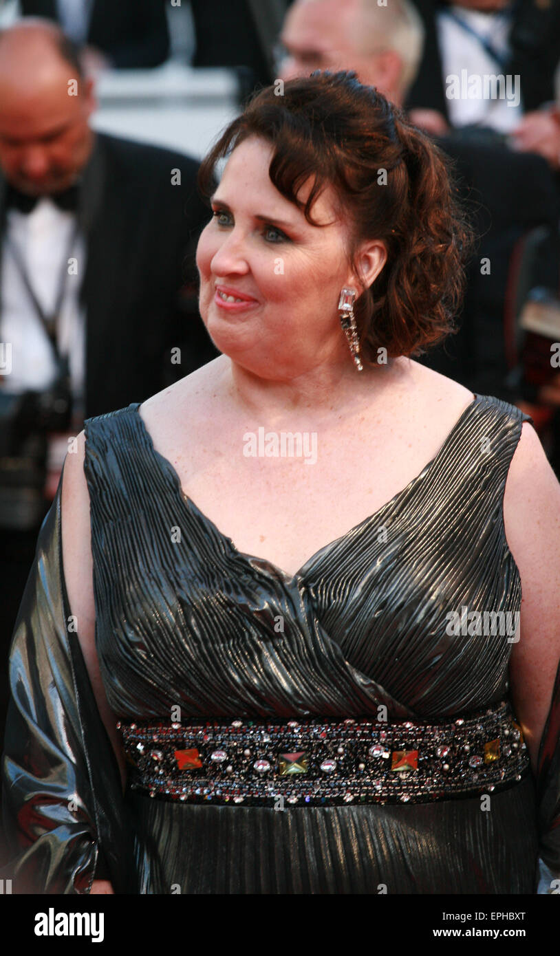 Cannes, France. 18th May, 2015. Actress Phyllis Smith at the gala ...