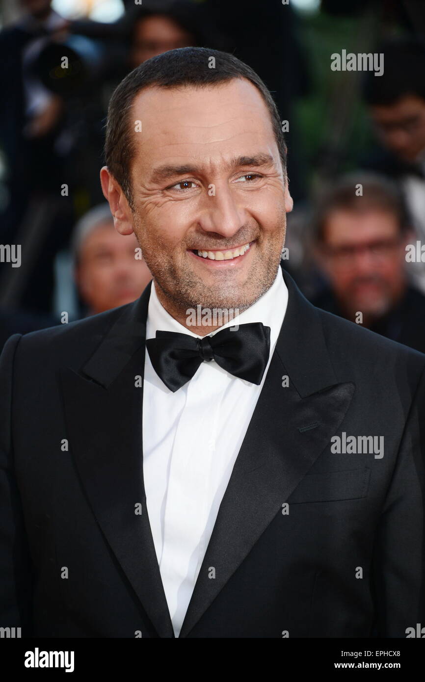 Cannes, France. 14th May, 2015. CANNES, FRANCE - MAY 18: Gilles ...