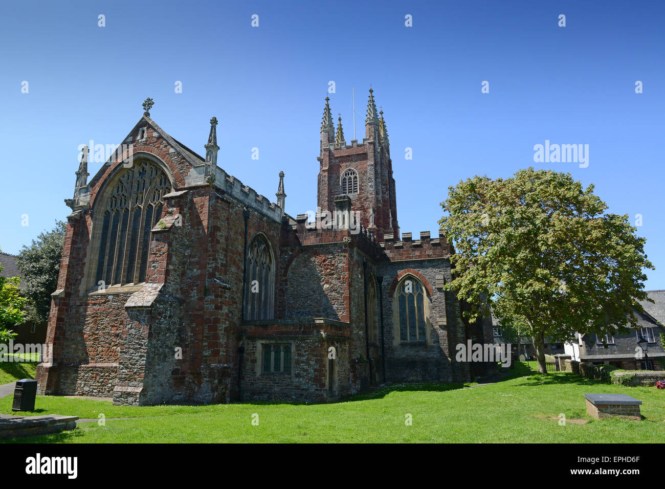 Totnes Parish Church of St Mary Devon Uk Stock Photo - Alamy