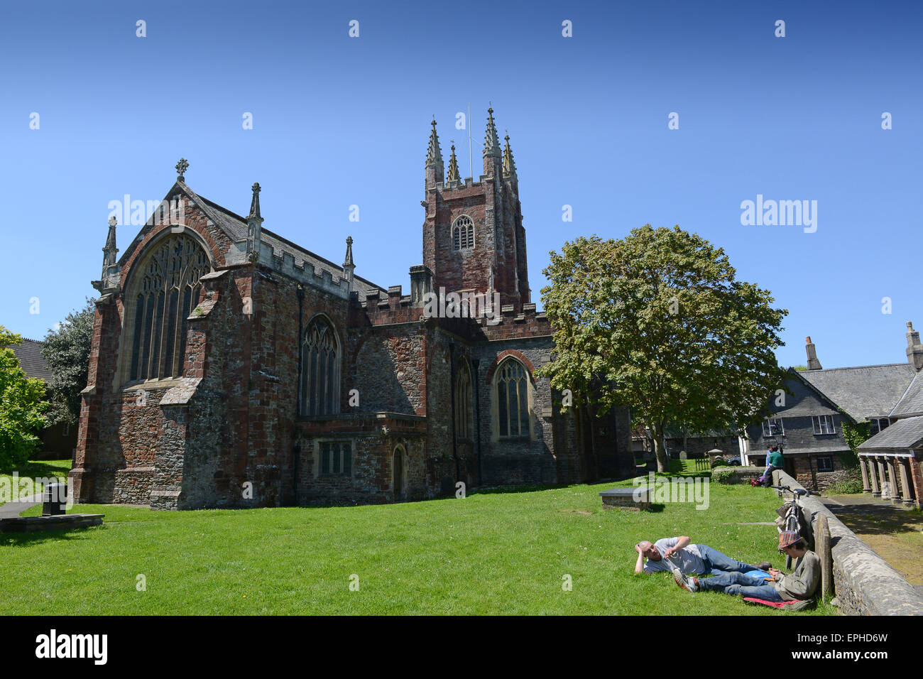 Totnes devon church hi-res stock photography and images - Alamy