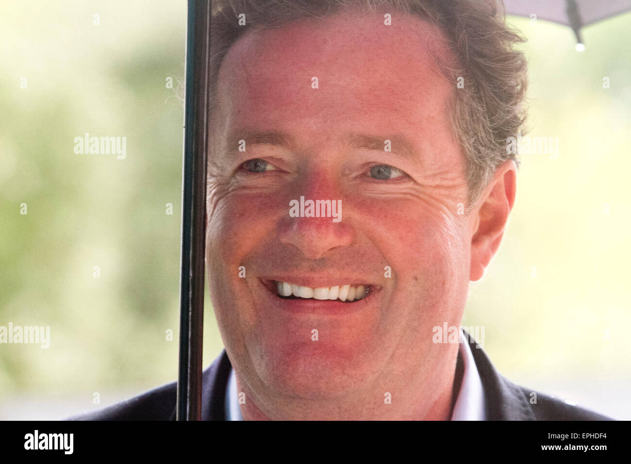 London UK.18th May 2015. Former Daily Mirror editor and CNN presenter ...