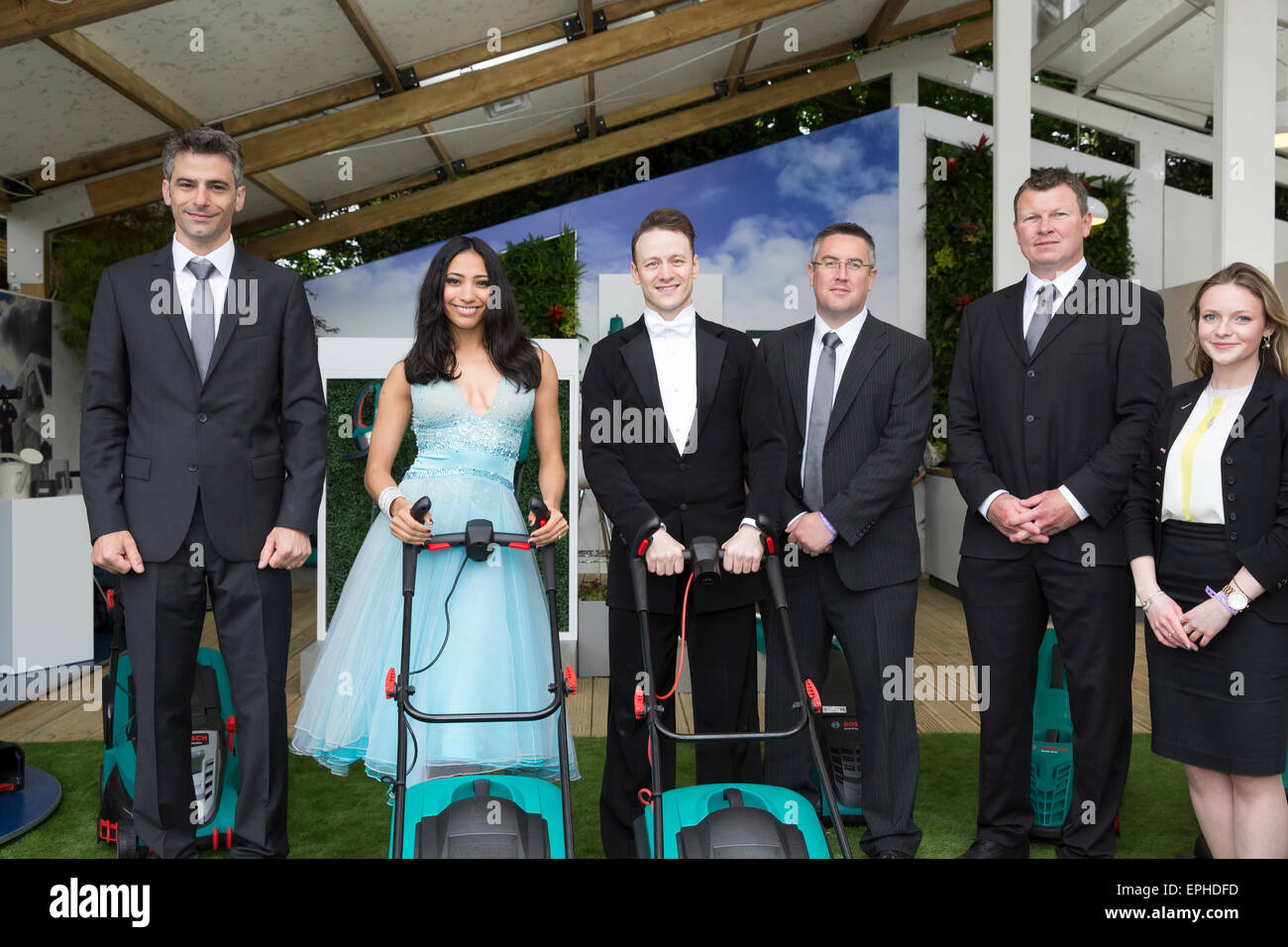 Strictly come dancing stars Karen Hauer and Kevin Clifton pose with ...