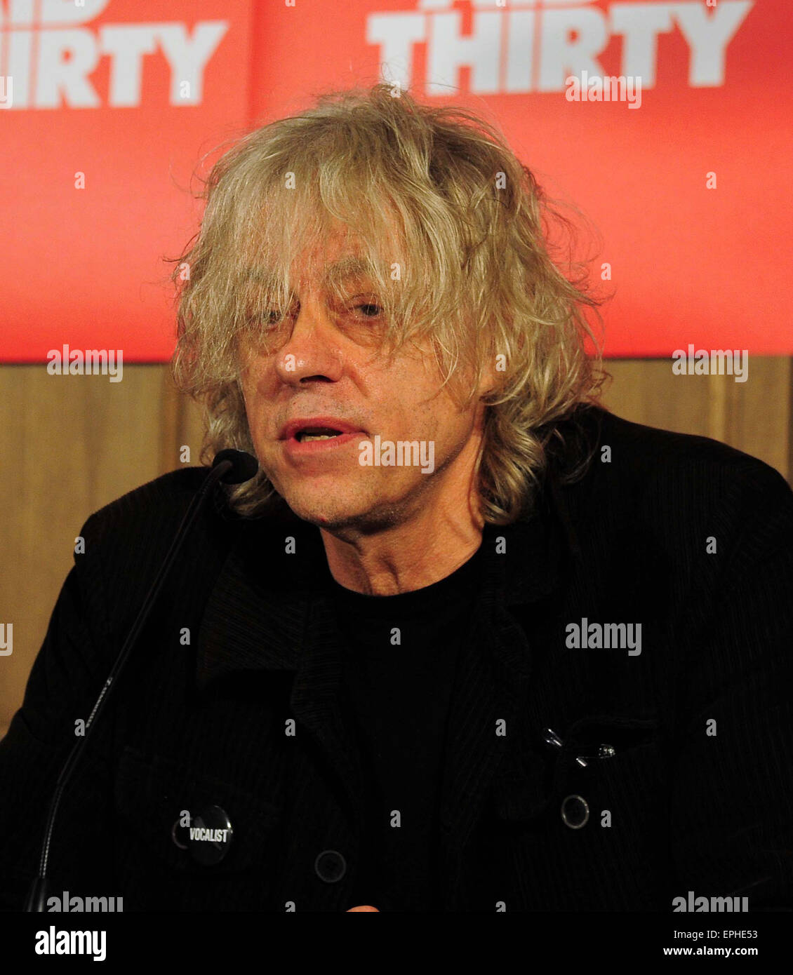 Band Aid Thirty - Press conference at the Soho House in Berlin ...