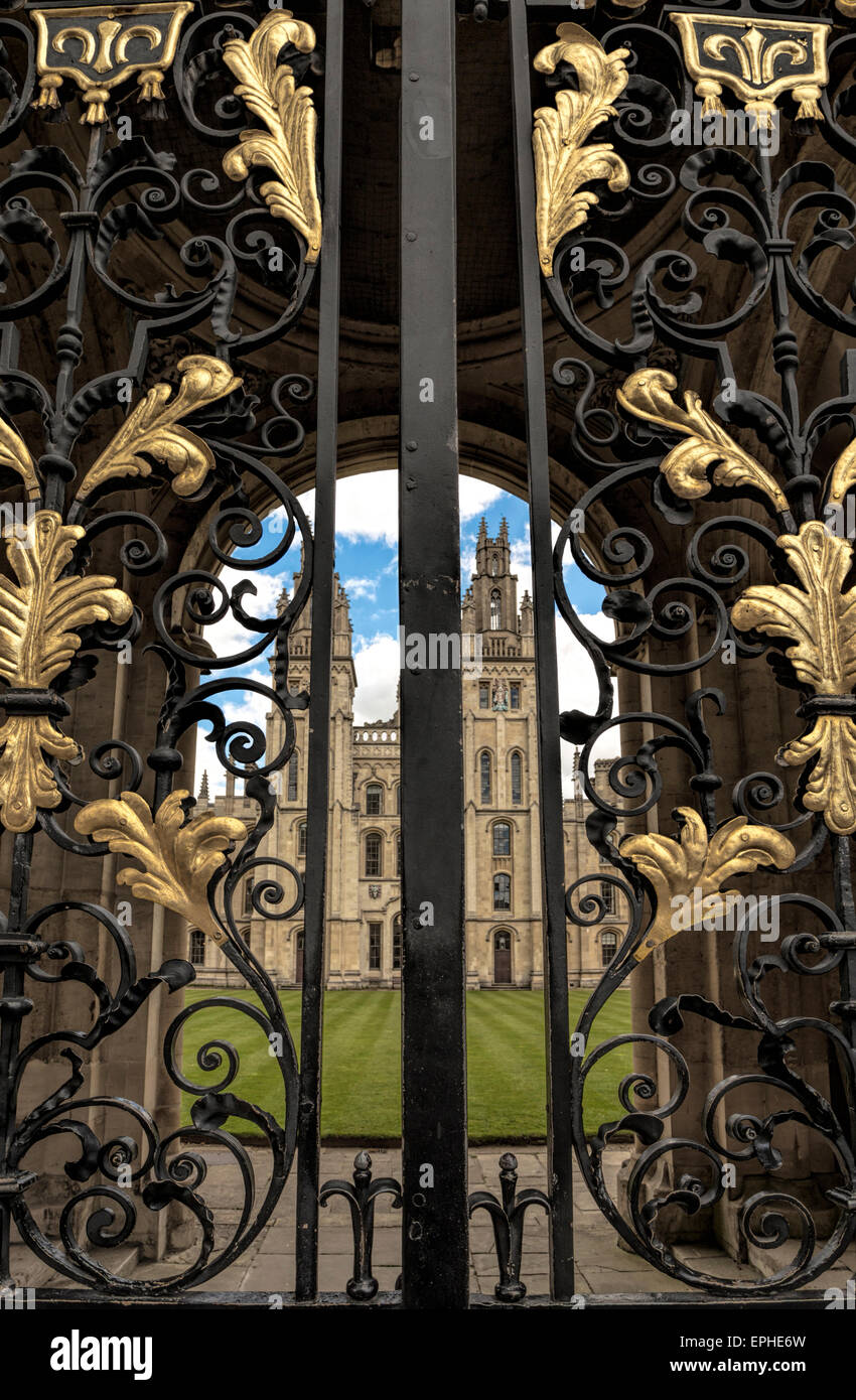 Impressive wrought iron gates hi-res stock photography and images - Alamy
