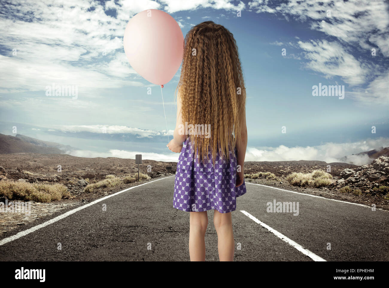Balloon girl hi-res stock photography and images - Alamy