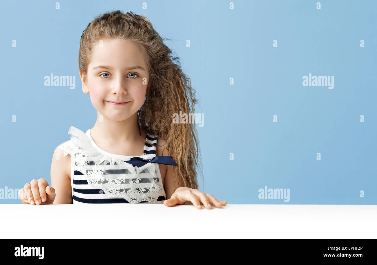Portrait of a little cute lady Stock Photo - Alamy