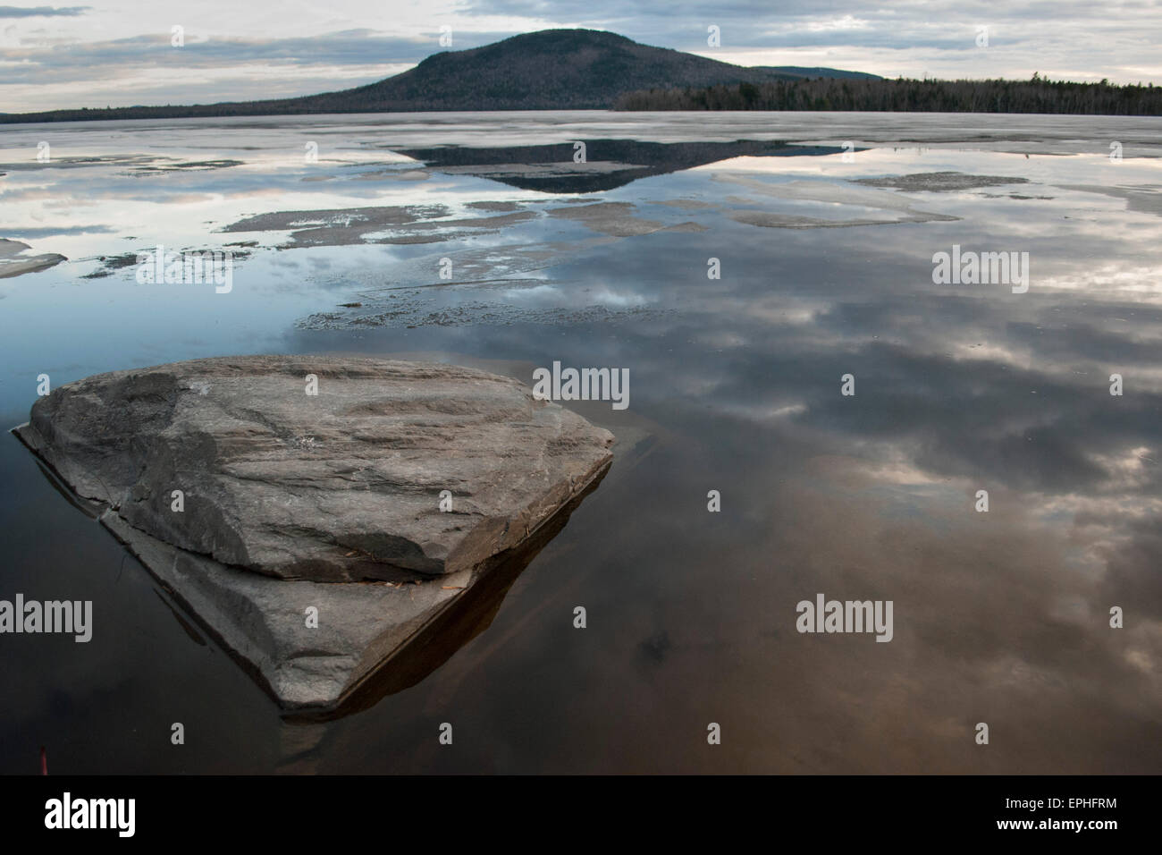 Rock and lake hi-res stock photography and images - Alamy