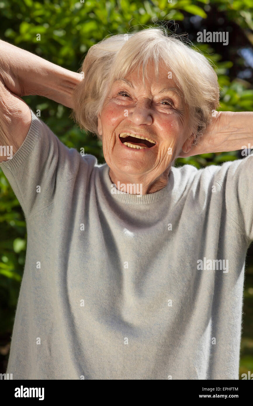 Hearty laugh hi-res stock photography and images - Alamy