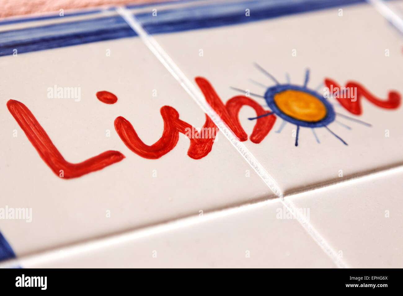 Portugal lisbon tiles hi-res stock photography and images - Alamy