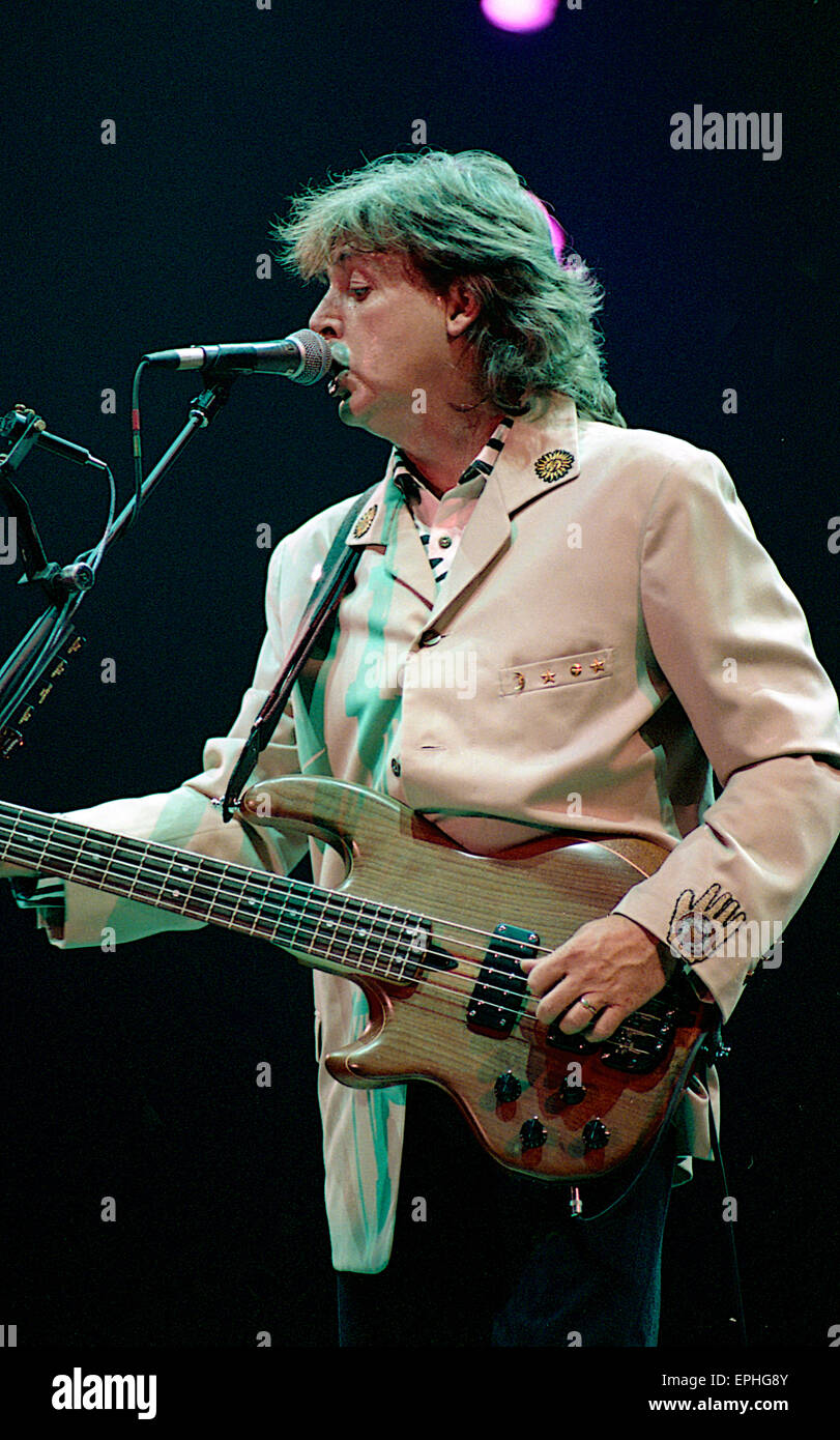 Paul McCartney in performance at Robert F. Kennedy Football Stadium in ...