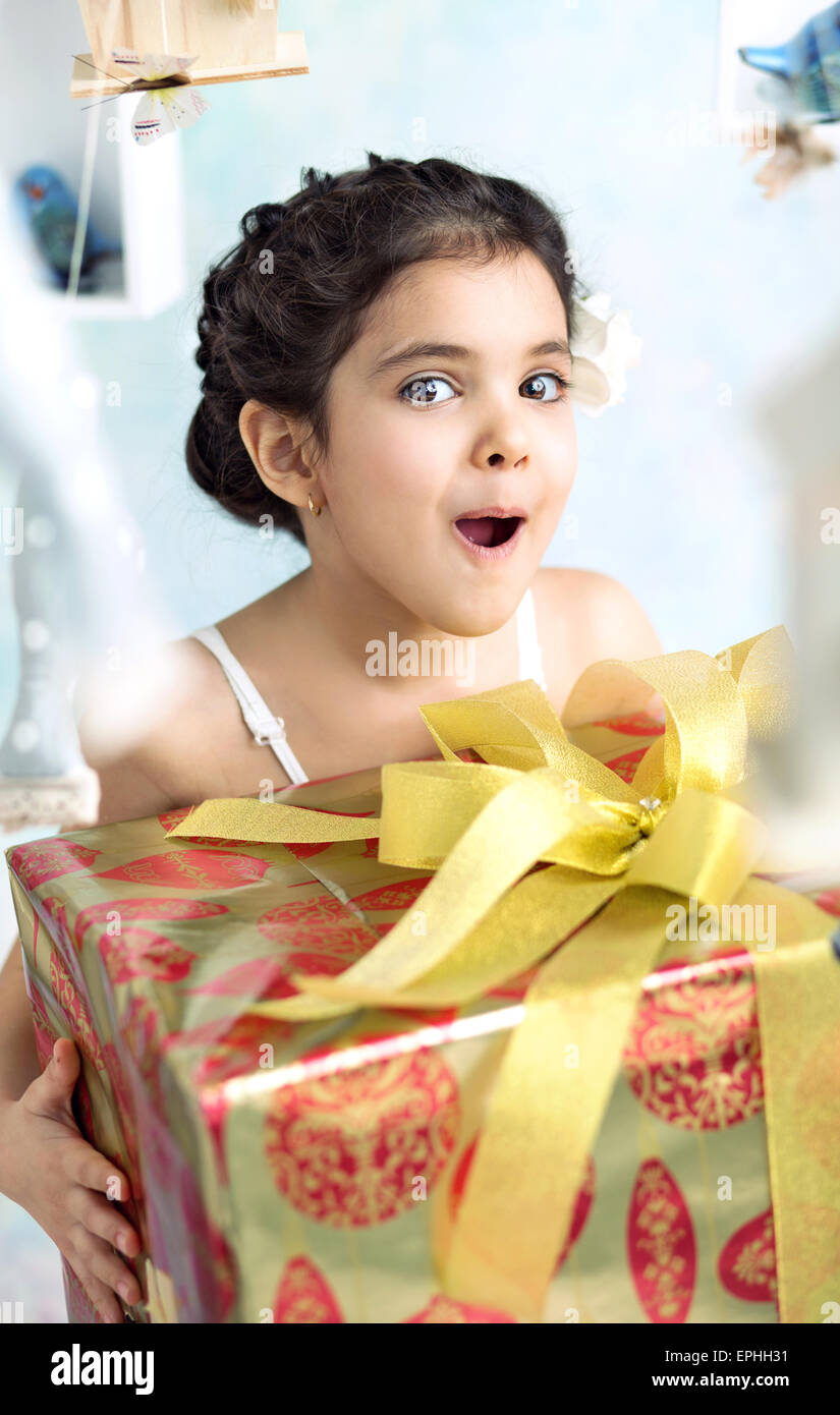 Funny surprised baby studio hi-res stock photography and images - Alamy