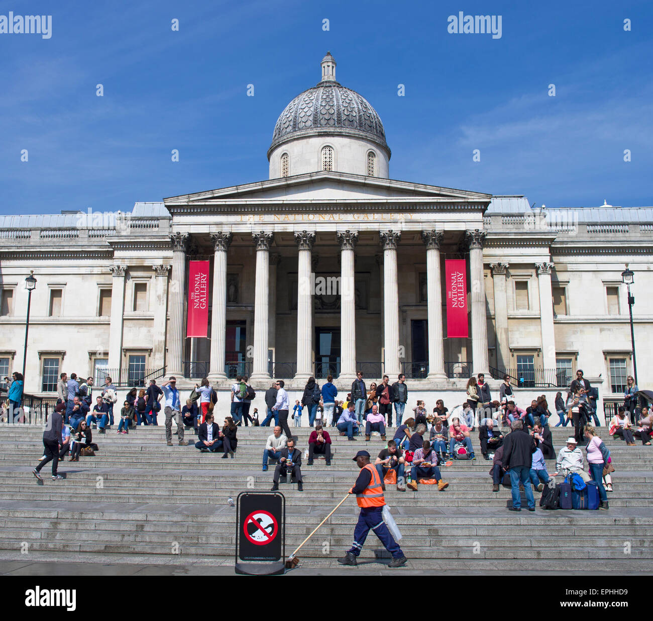 People Sitting On Steps Below High Resolution Stock Photography and ...