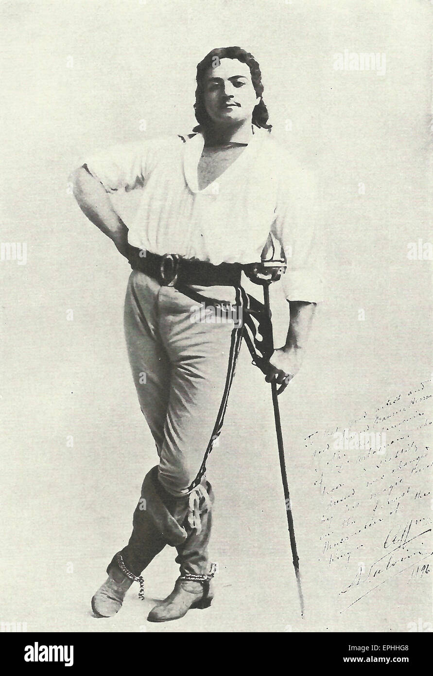 Alexander Salvini - Actor, circa 1916 Stock Photo - Alamy