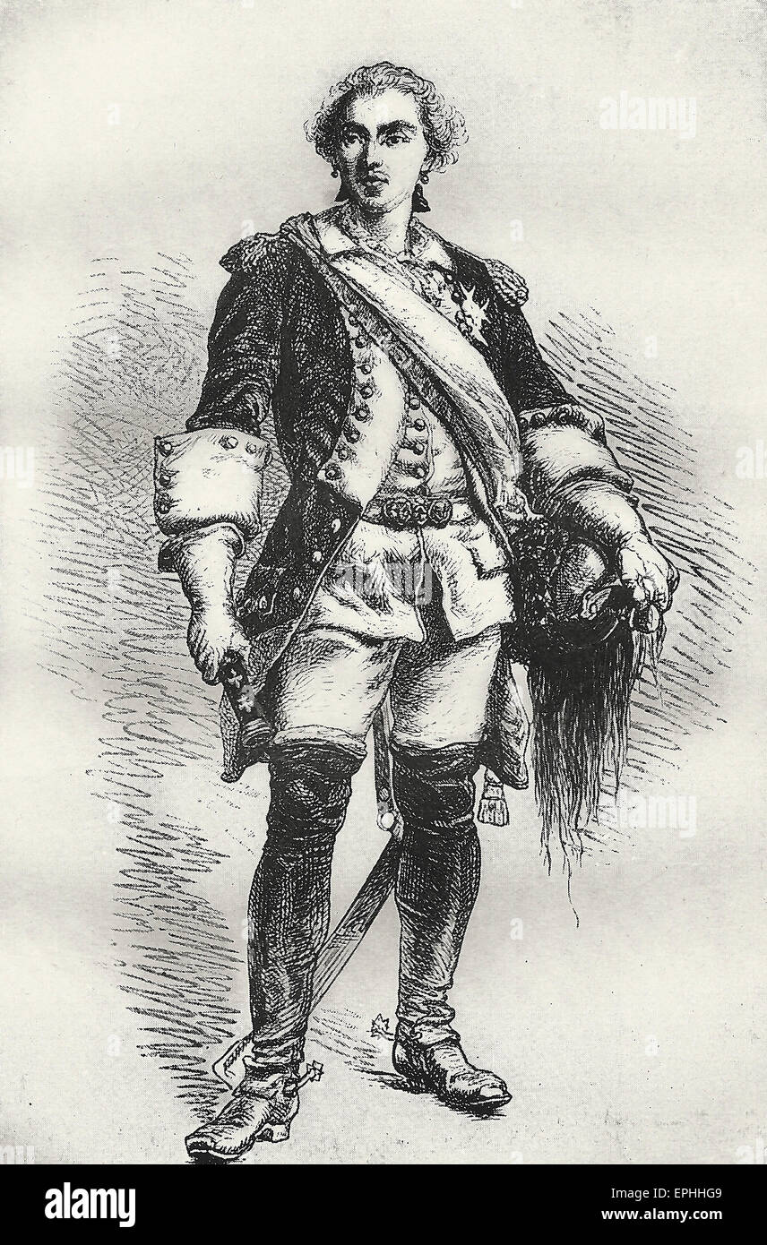 Marshall Saxe - Maurice, Count of Saxony was a Saxon soldier in French ...