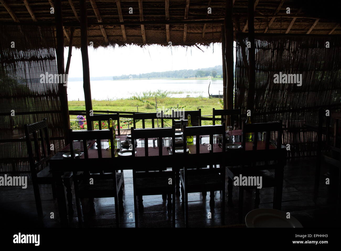 the bison resort, kabini, karnadaka Stock Photo - Alamy