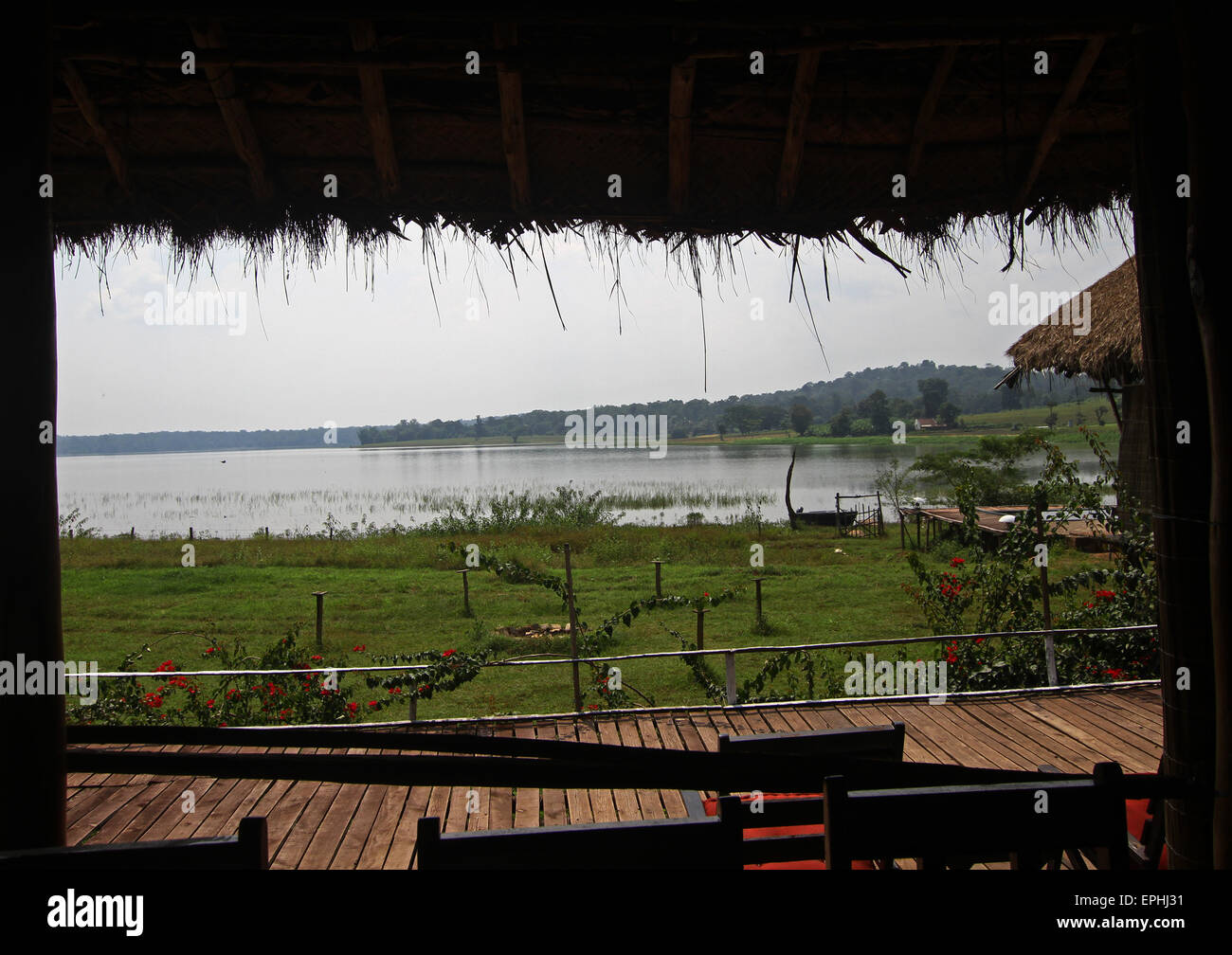 the bison resort, kabini, karnadaka Stock Photo - Alamy
