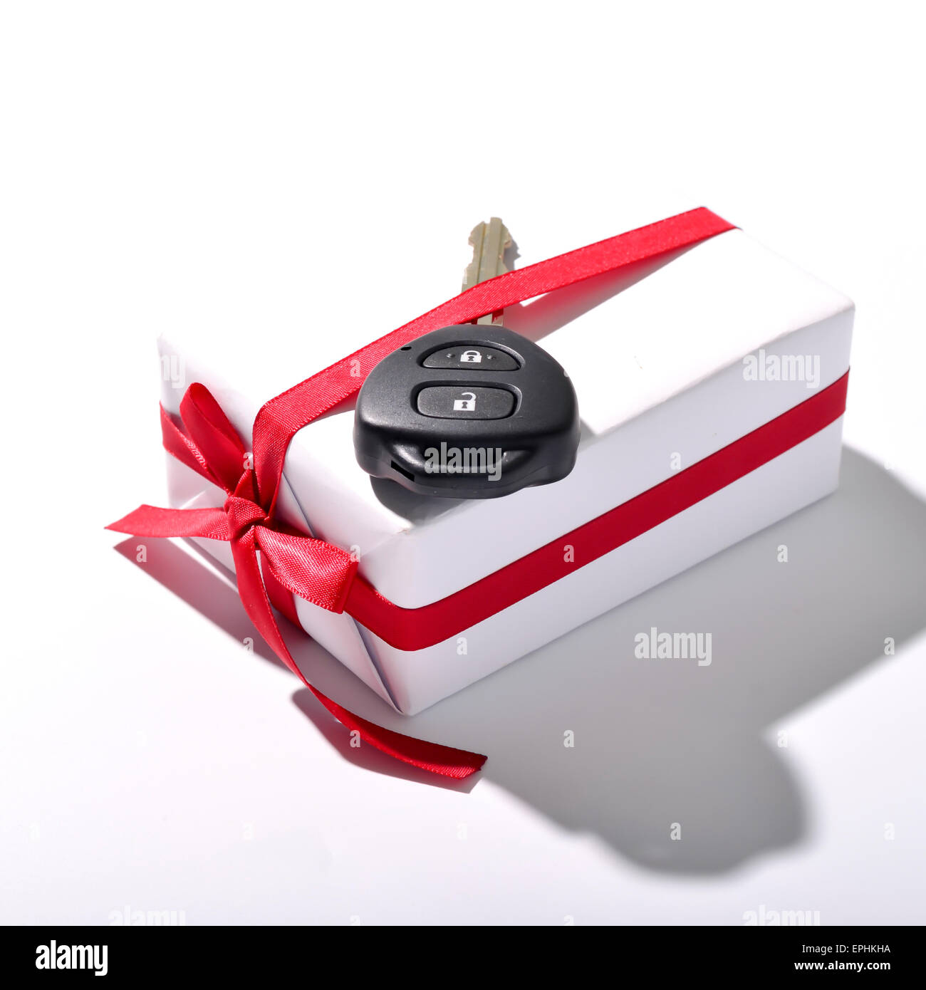 Car key gift box isolated hi-res stock photography and images - Alamy