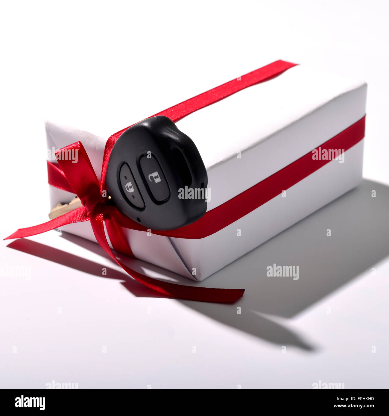 Car key gift box isolated hi-res stock photography and images - Alamy