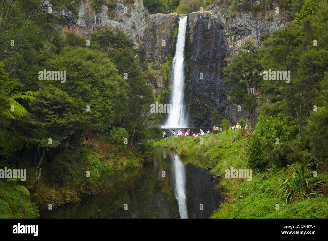 Hunua Falls, Hunua Ranges, Auckland, North Island, New Zealand Stock ...