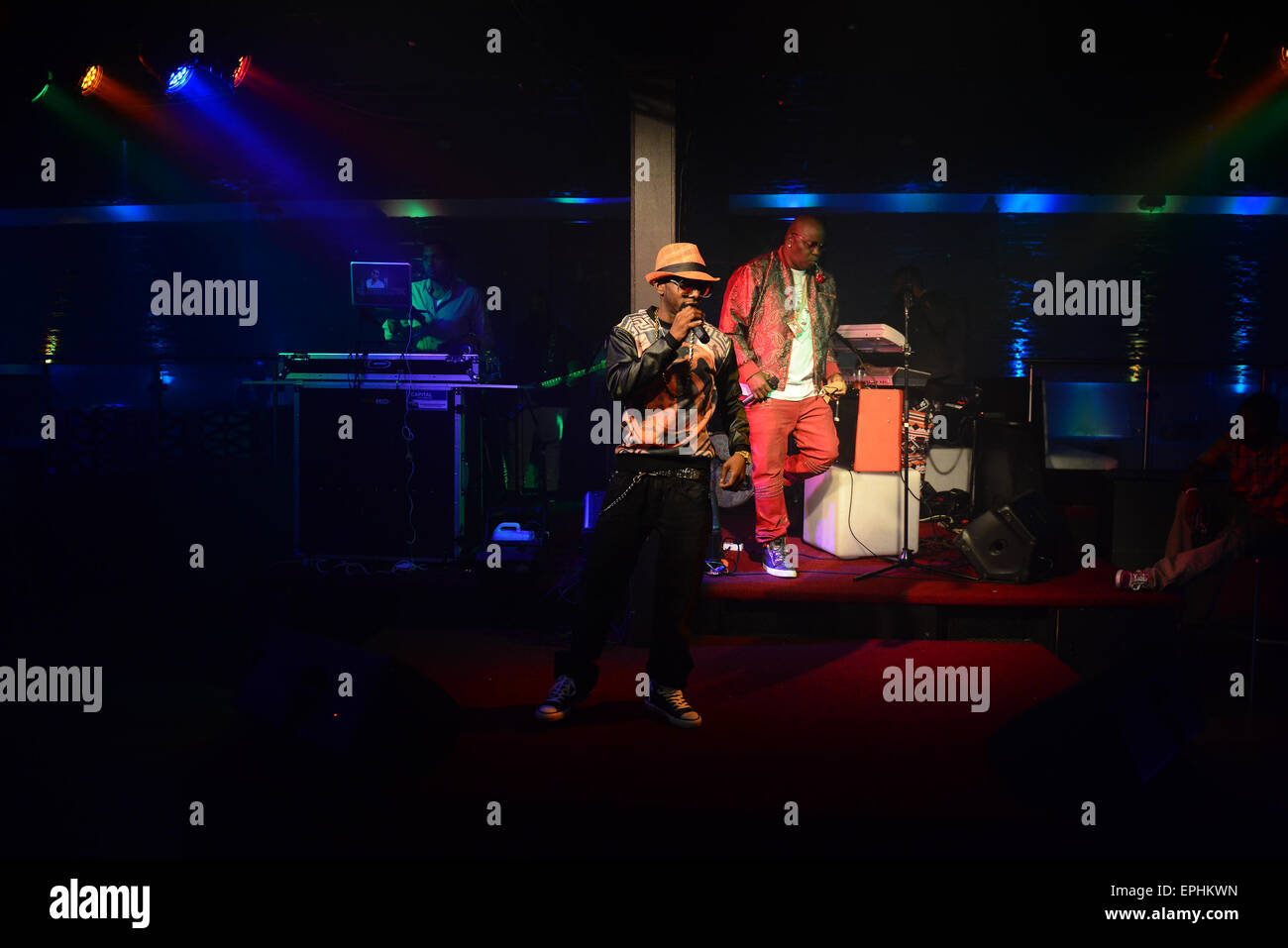 Urban Mystic performing live with a Bigg D. live band at Hollywood Live ...