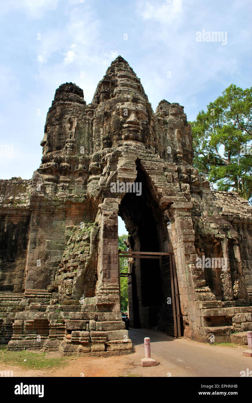 Bayon, Angkor Thom, Angkor Archaeological Park, Cambodia Stock Photo ...