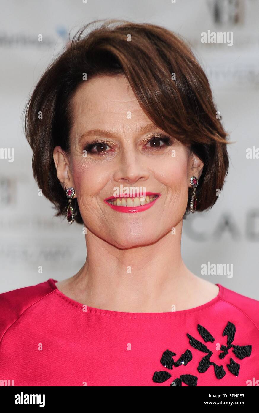 New York, NY, USA. 18th May, 2015. Sigourney Weaver at arrivals for ...