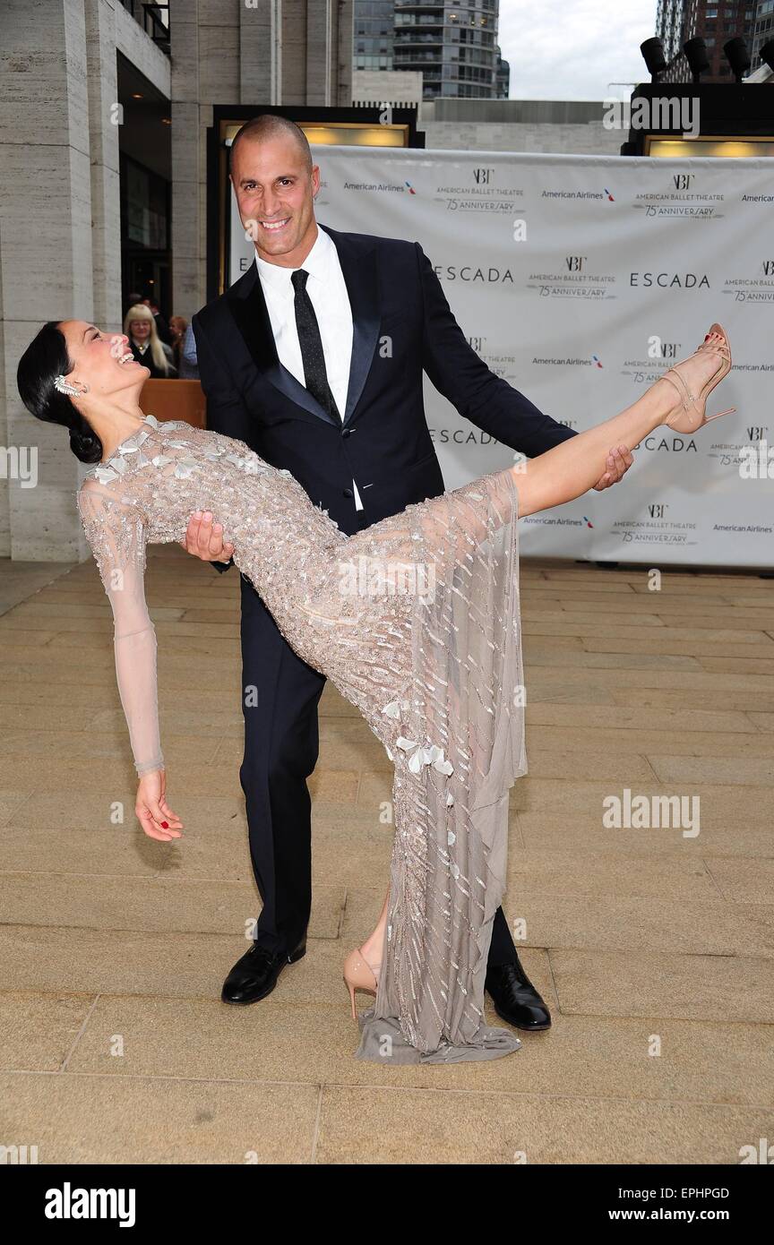 New York, NY, USA. 18th May, 2015. Nigel Barker, Cristen Barker at ...