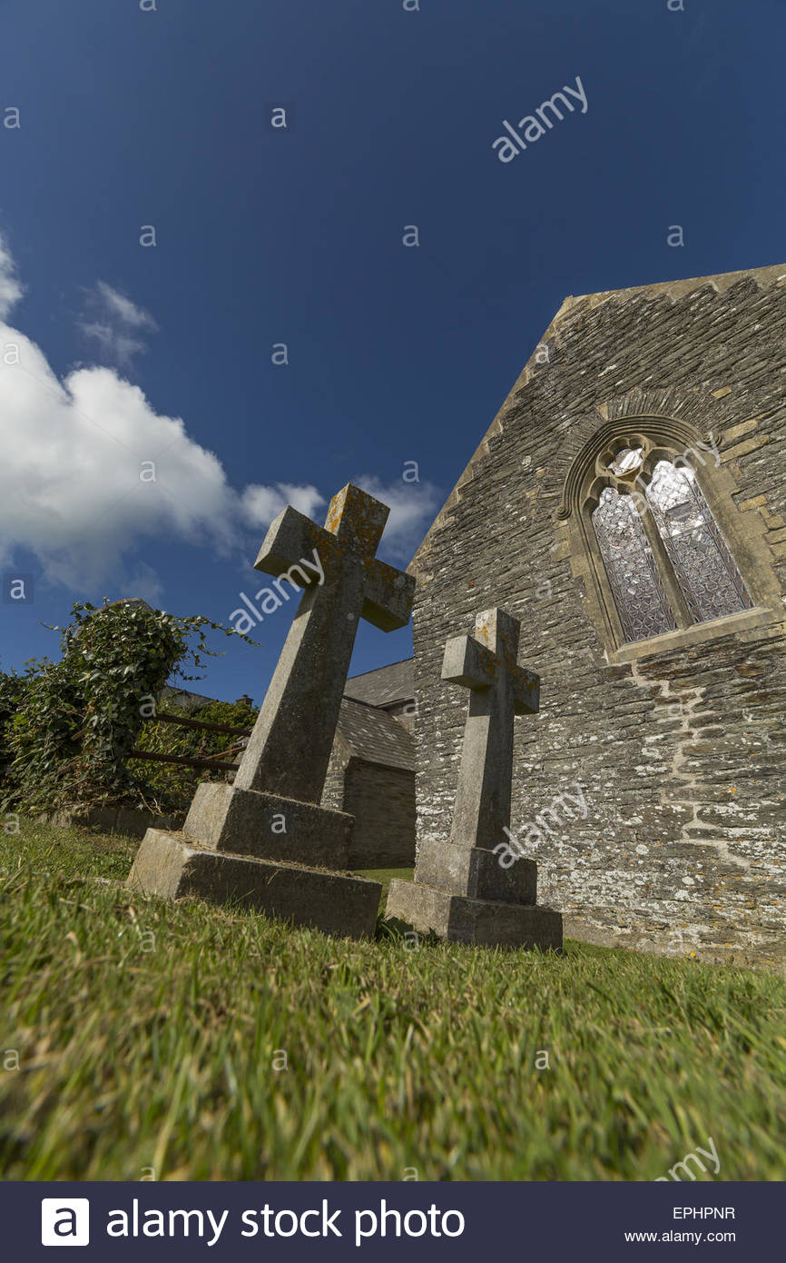 Two Stone Crosses High Resolution Stock Photography and Images - Alamy