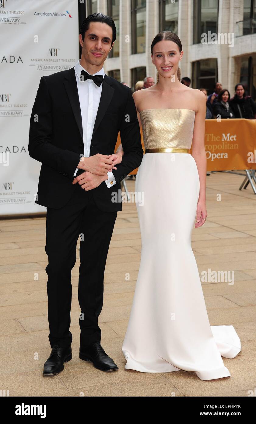 New York, NY, USA. 18th May, 2015. Alexander Hammoudi, Devon Teuscher ...