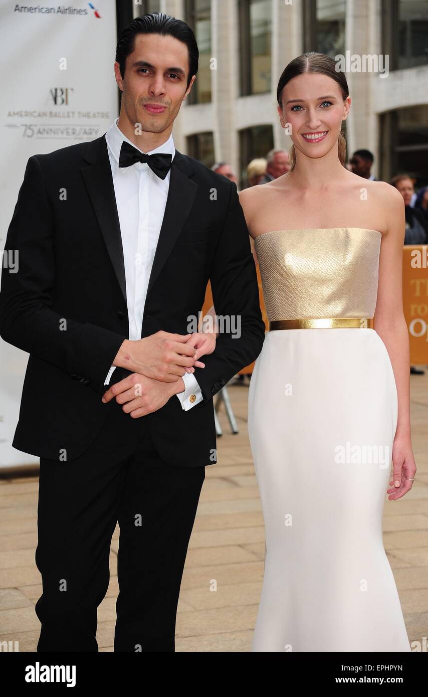 New York, NY, USA. 18th May, 2015. Alexander Hammoudi, Devon Teuscher ...