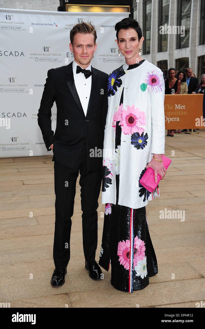 New York, NY, USA. 18th May, 2015. Mark Guiducci, Amy Fine Collins at ...