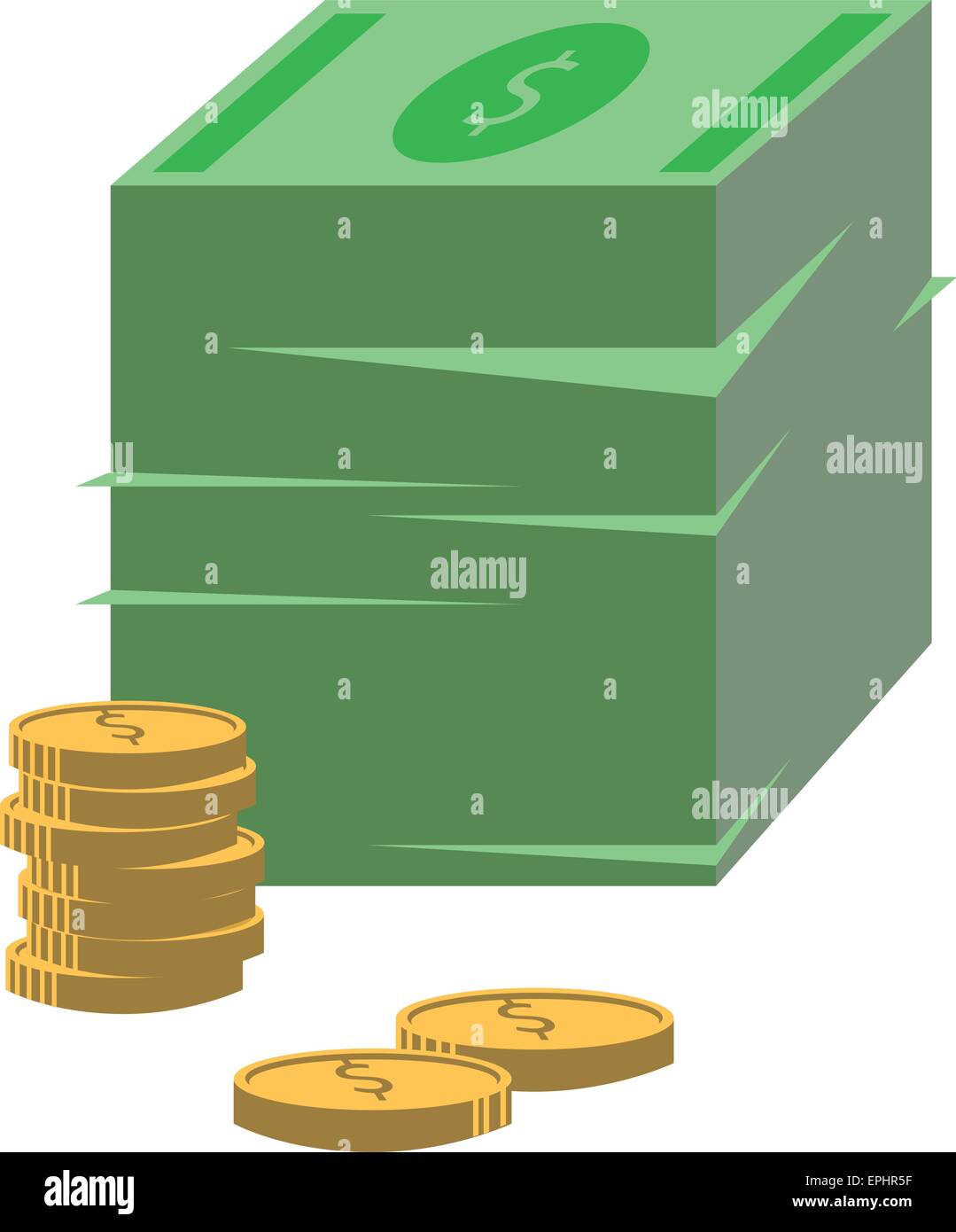 Money gold vector vectors hi-res stock photography and images - Alamy