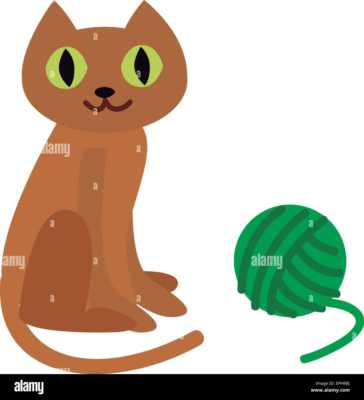 Ball Of Yarn Clip Art Cat Cat Playing Ball Yarn: Over 2,081