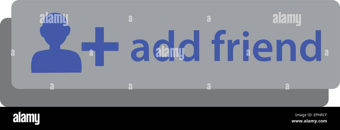 Vector illustration of social media and network concept. Add friend ...