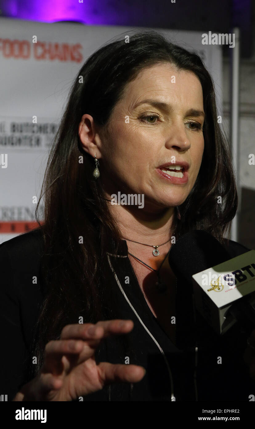 Los Angeles Premiere of FOOD CHAINS Featuring: Julia Ormond Where: Los ...