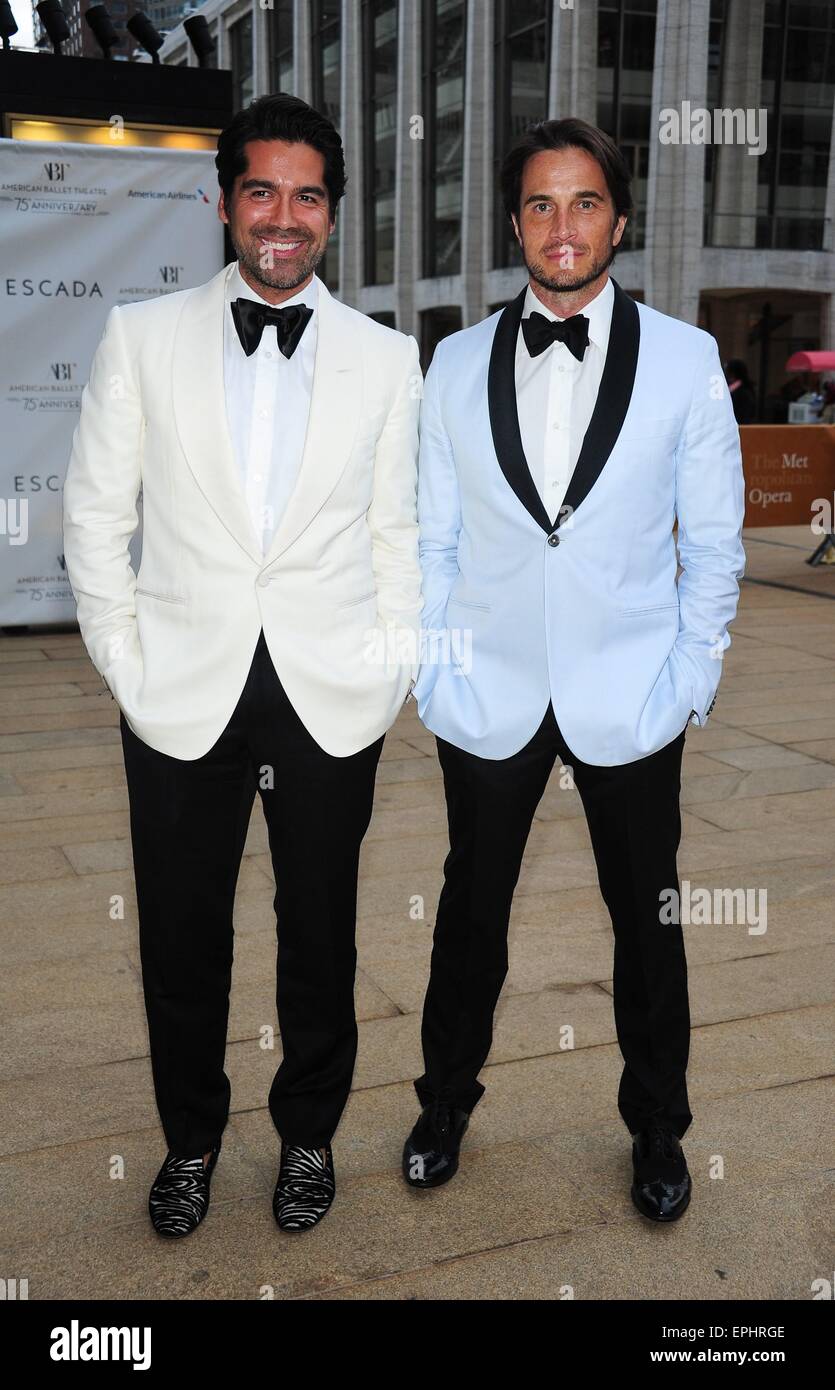 New York, NY, USA. 18th May, 2015. Brian Atwood, Jake Deutsch at ...