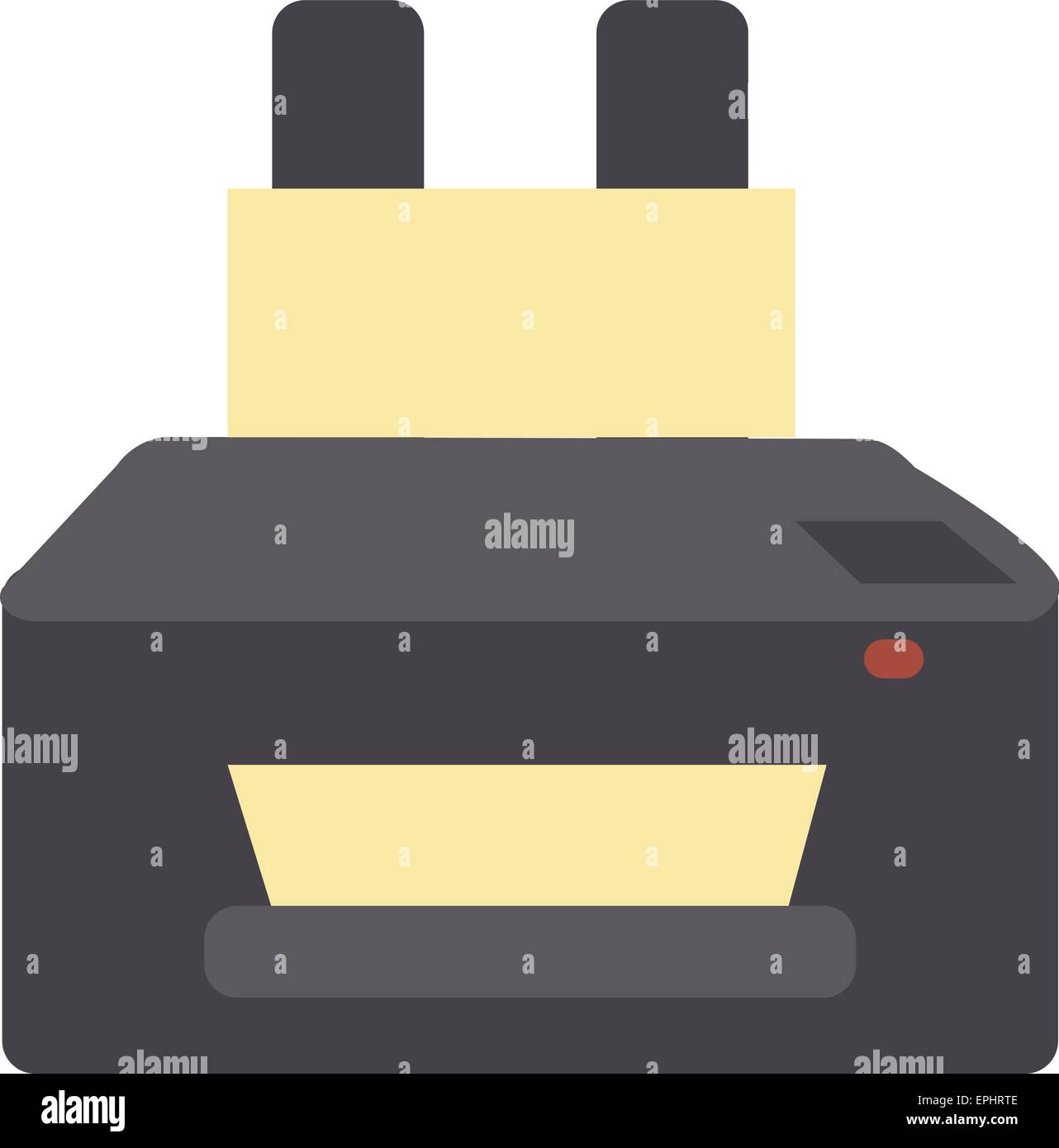Laser Printer Working Animation