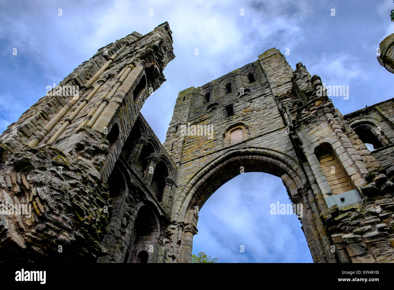 Kelso Abbey, Scottish Borders Stock Photo - Alamy