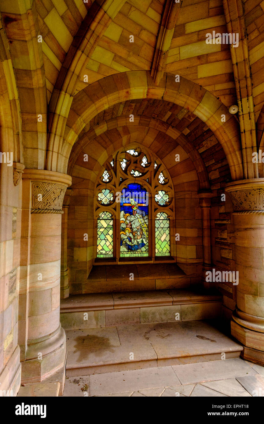 The Roxburghe Memorial Cloister – built in the 1930s to commemorate the ...