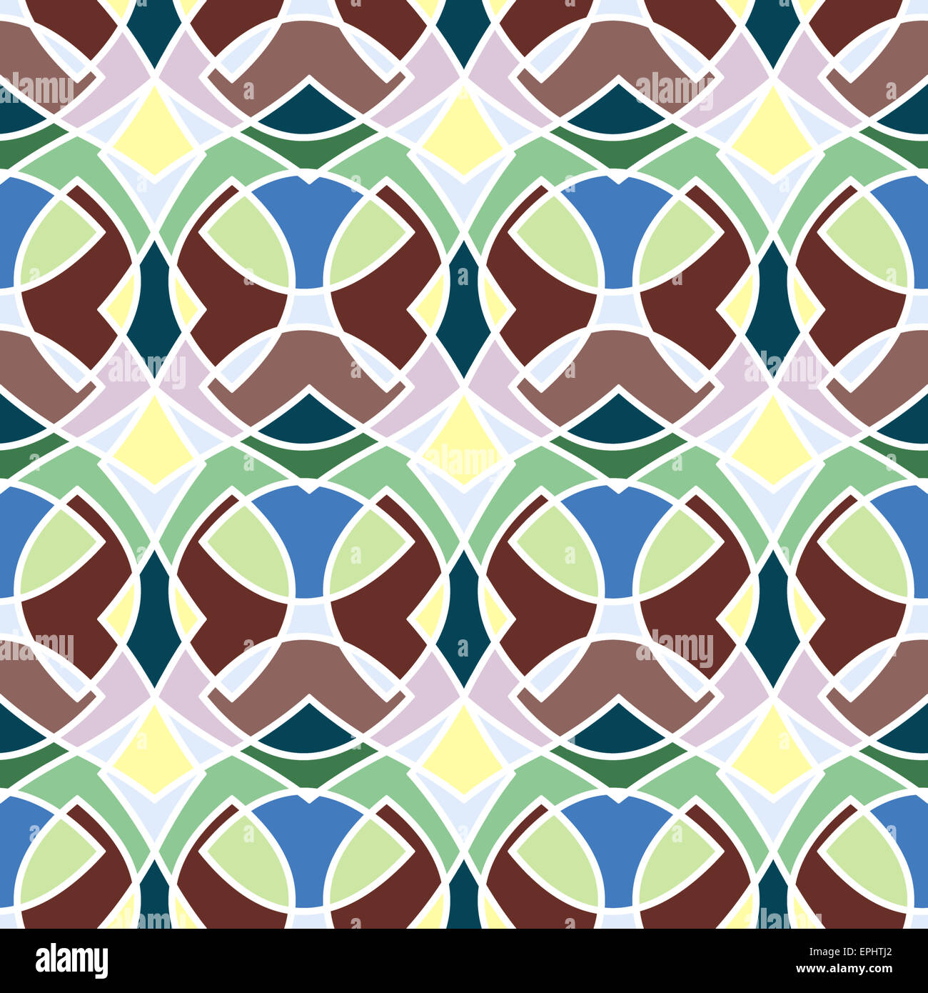 Jugendstil pattern seamless hi-res stock photography and images - Alamy