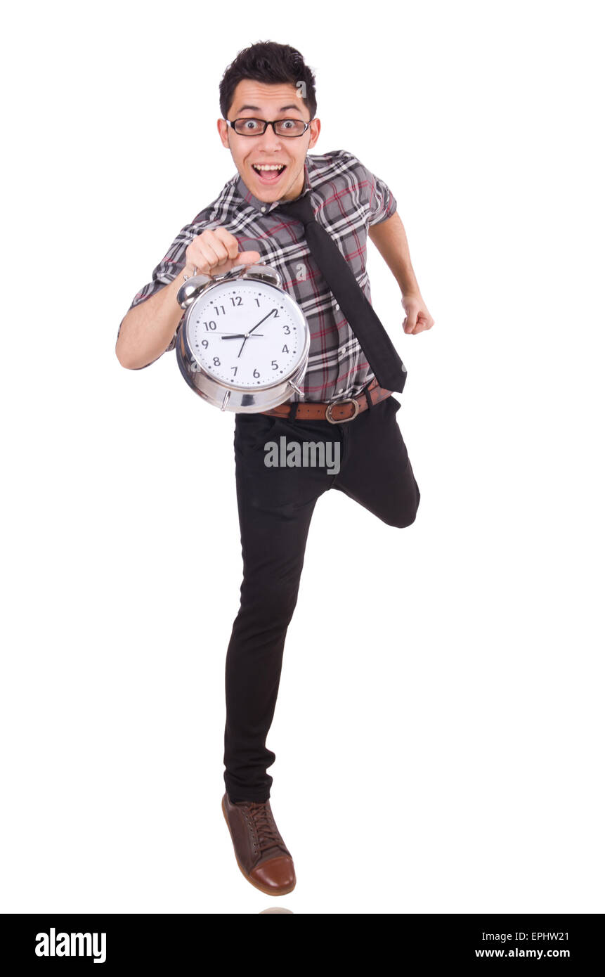 Meet under the clock Cut Out Stock Images & Pictures - Alamy