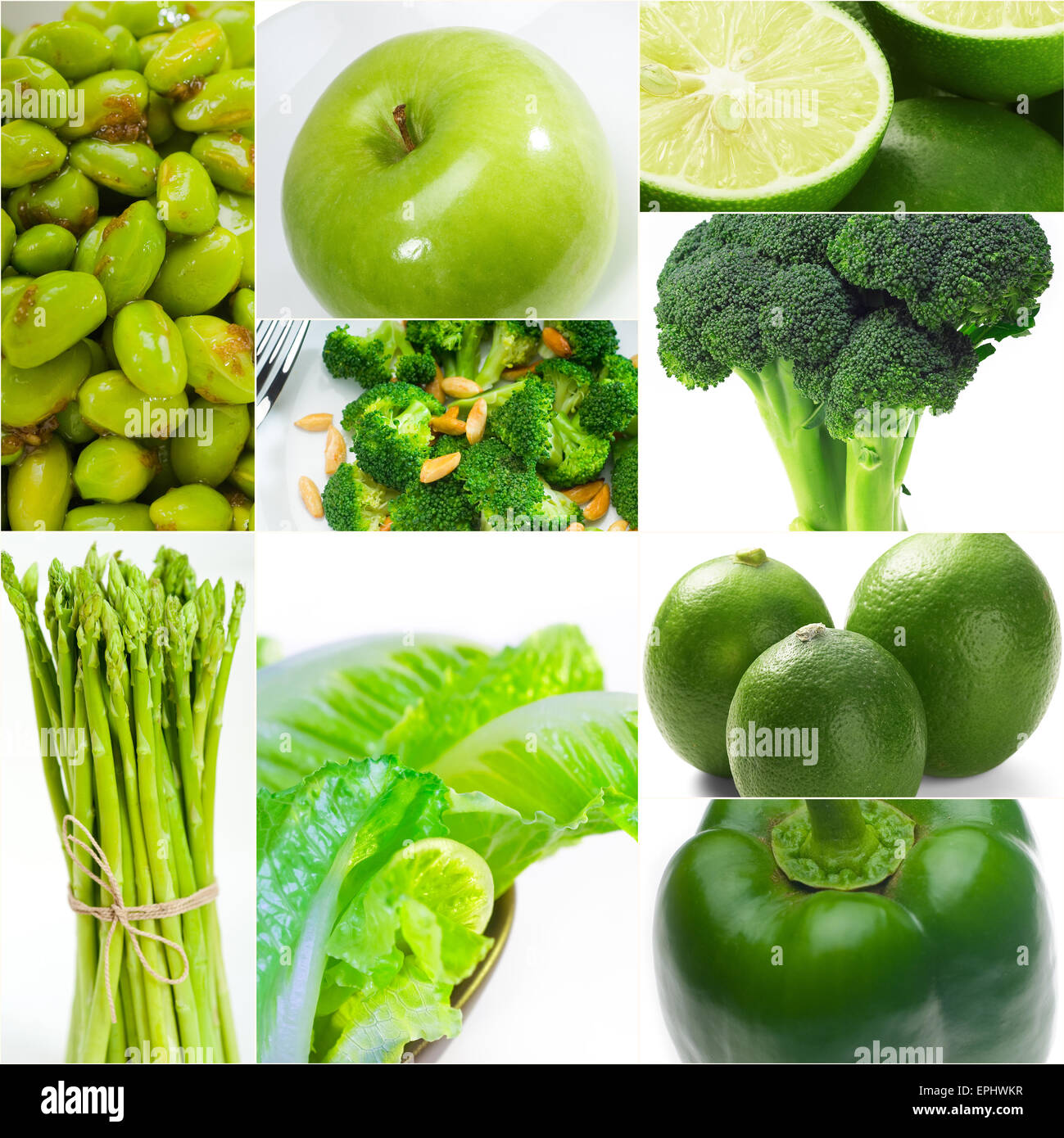 Healthy food collage hi-res stock photography and images - Alamy