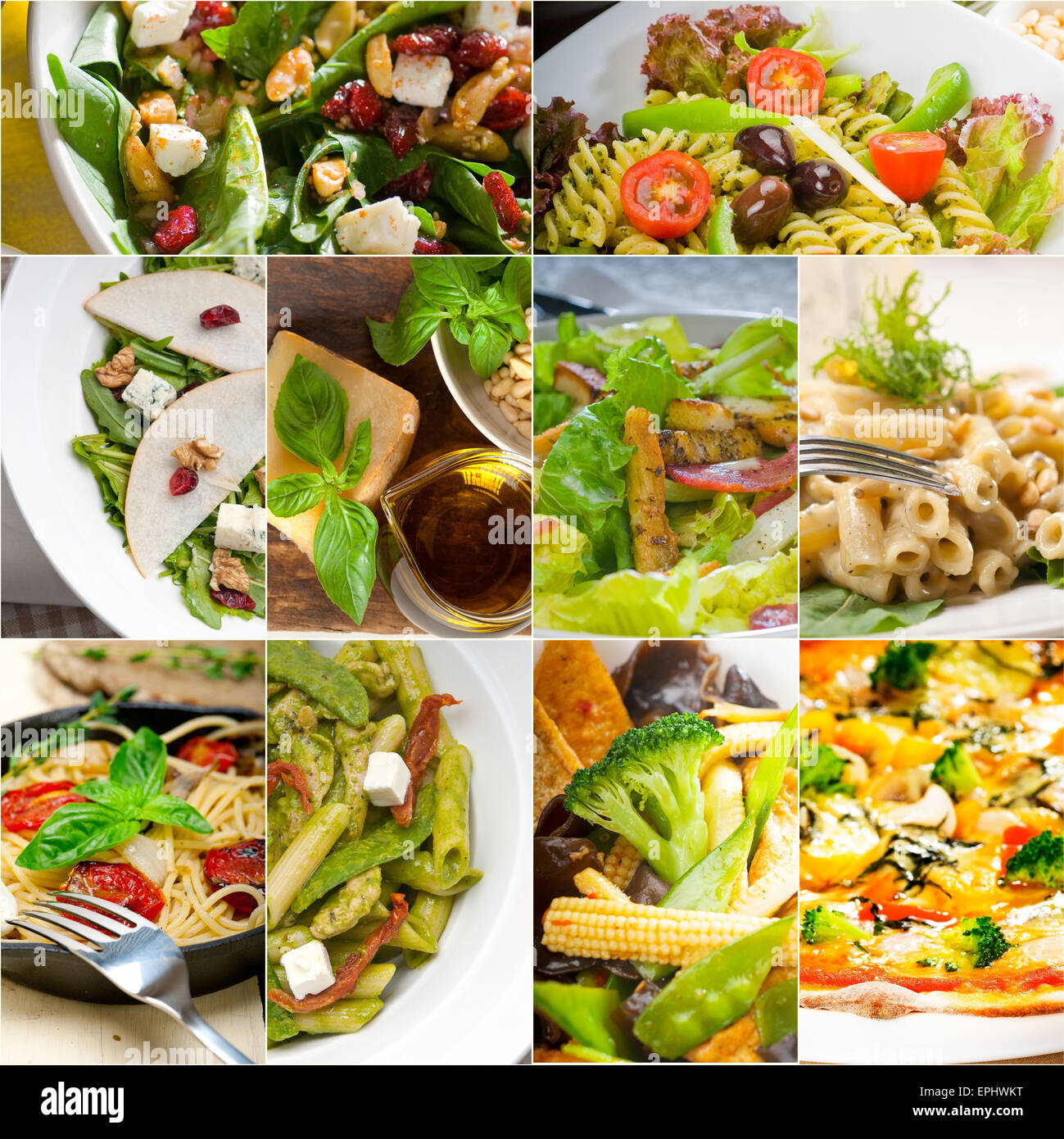 Collage food hi-res stock photography and images - Alamy