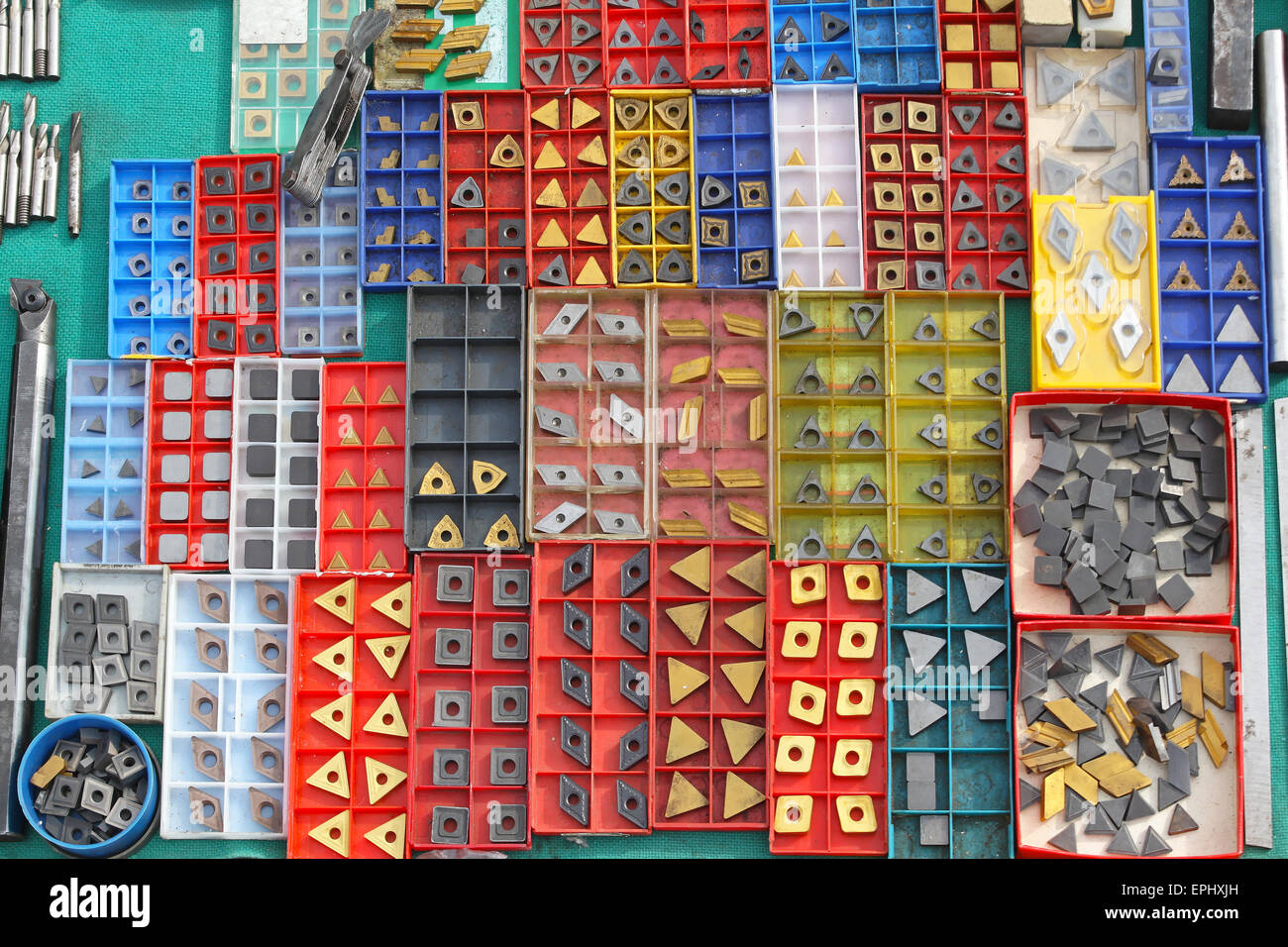 Carbide cutting tools Stock Photo - Alamy