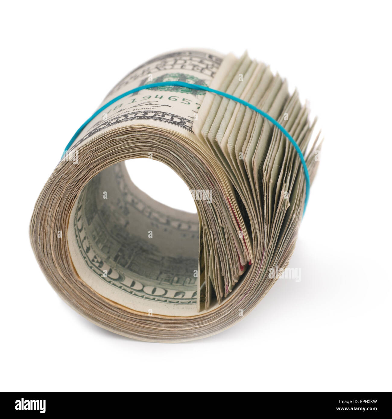 Money roll hi-res stock photography and images - Alamy