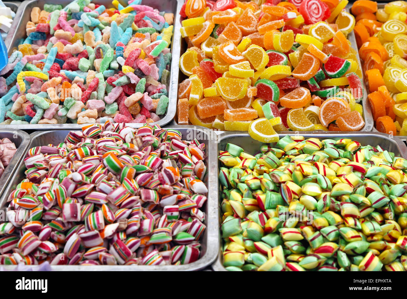 Gummies and chewy candies hi-res stock photography and images - Alamy